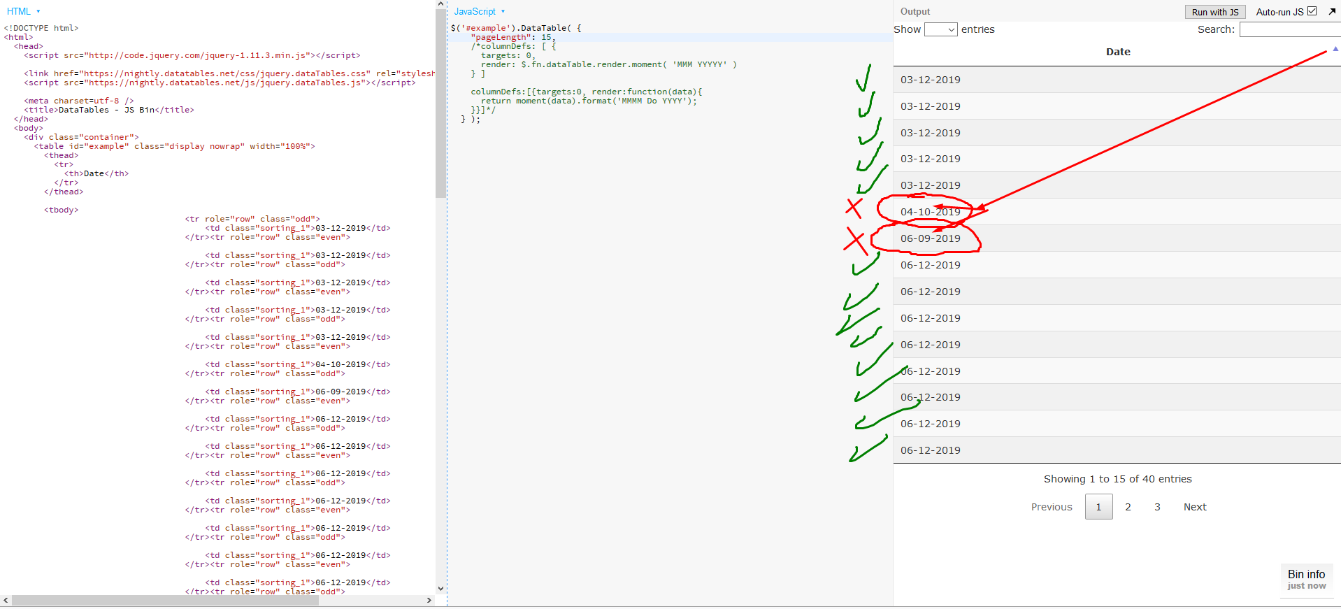 I Cannot Set The Time Format DataTables Forums I Cannot Set The Time Format DataTables Forums