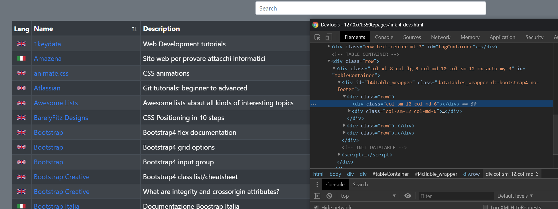 Move Searchbar On The Left And Make It Occupy 100 Of Tables Width — Datatables Forums