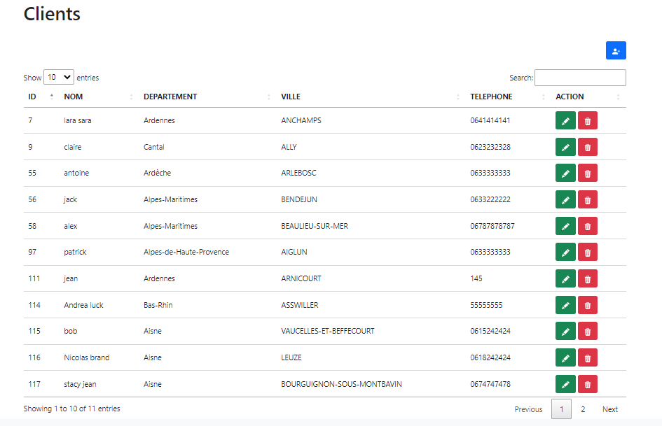 Issue Using Ajax Into DataTable DataTables Forums