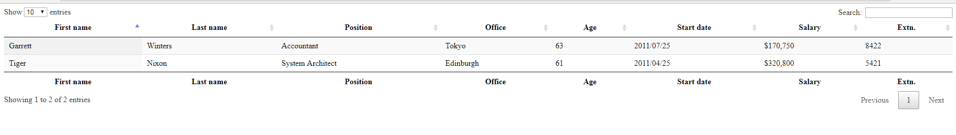 DataTables Responsive Child Rows Don t Work DataTables Forums