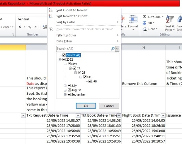 DateTime Filter Is Not Working In Excel After Export Datatable DD MM YYYY HH MM SS A 