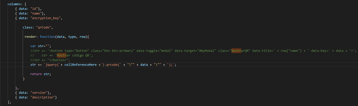 Get Cell Reference Inside Render Function DataTables Forums