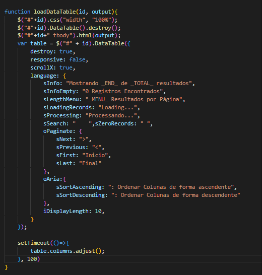 Column Width Not Auto Adjusting DataTables Forums