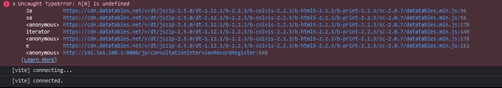 Datatable Header Width Not Adjusted Inside Modal But Adjusted Itself 