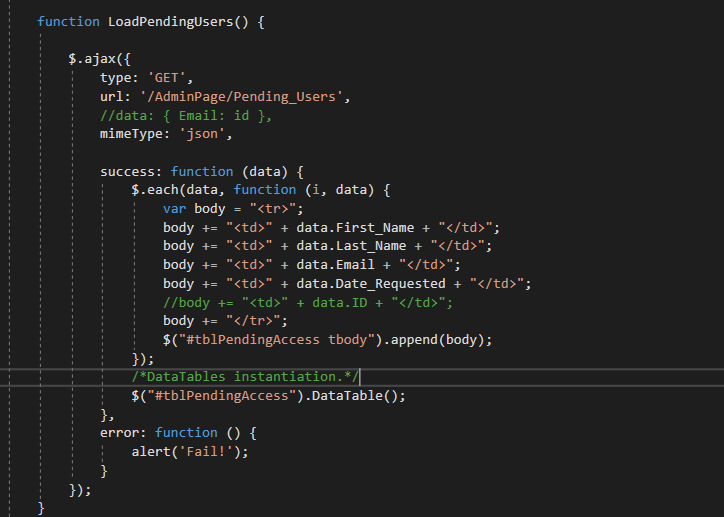Undefined Values Showing On Datatable DataTables Forums
