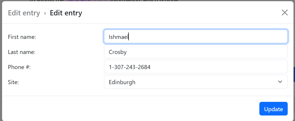 Displaying Editor stacked fields in 2 rows — DataTables forums